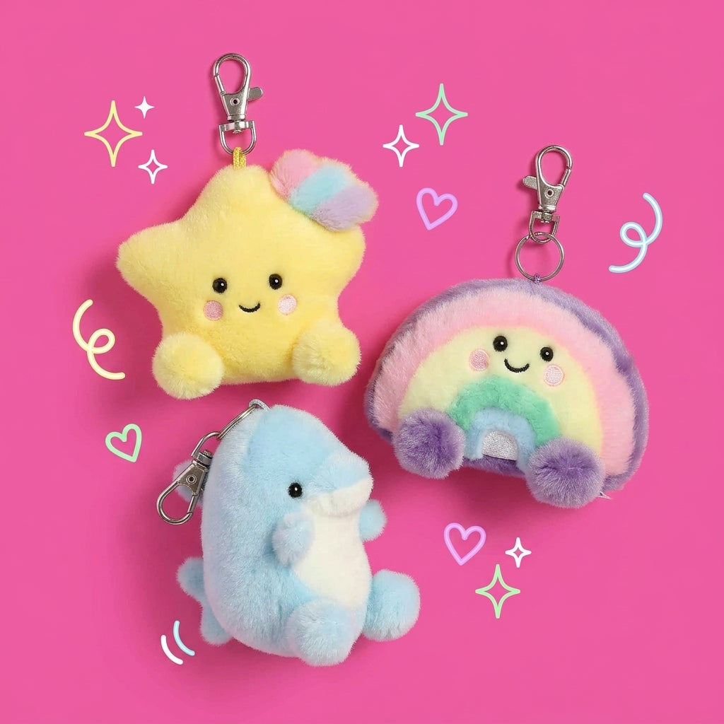 Palm Pals Clips Canada | Plush Keychains & Backpack Clips | ReChild