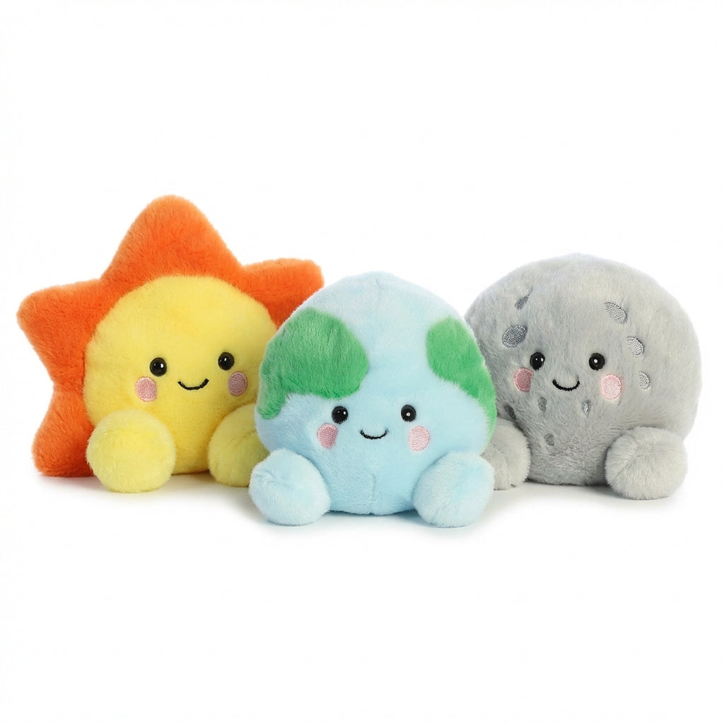 Palm Pals Galactic | Aliens, Stars, Sun & Moon Plush | ReChild