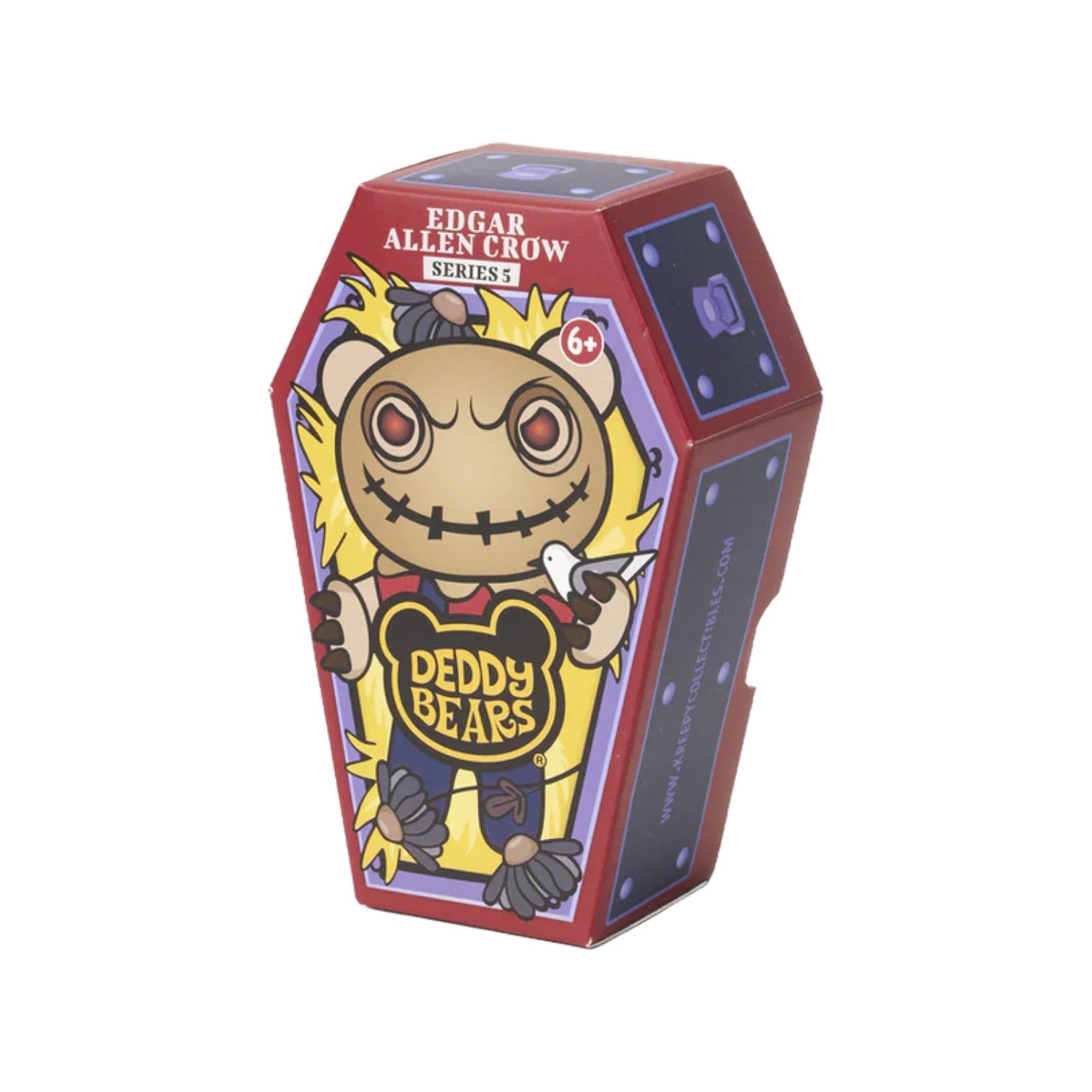 Deddy Bears Series 5 Edgar Allen Crow 5-Inch Plush in Coffin Box – ReChild