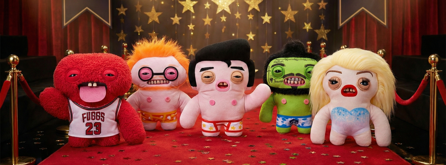 Fuggler Fuggstars | Pop Star & Rapper Monster Plush | ReChild