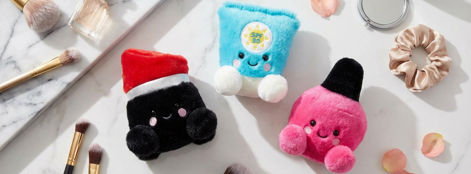 Palm Pals Glam | Lipstick, Nail Polish & Beauty Plush | ReChild