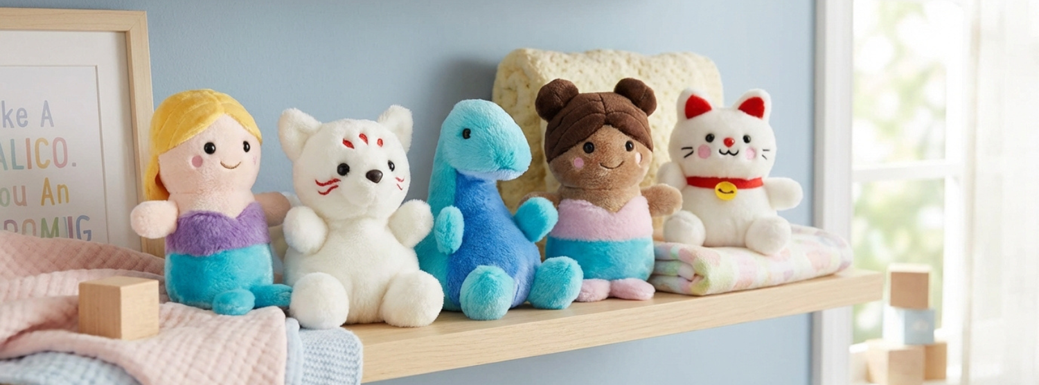 Palm Pals Mythical | Mermaids, Loch Ness & Kitsune Plush | ReChild