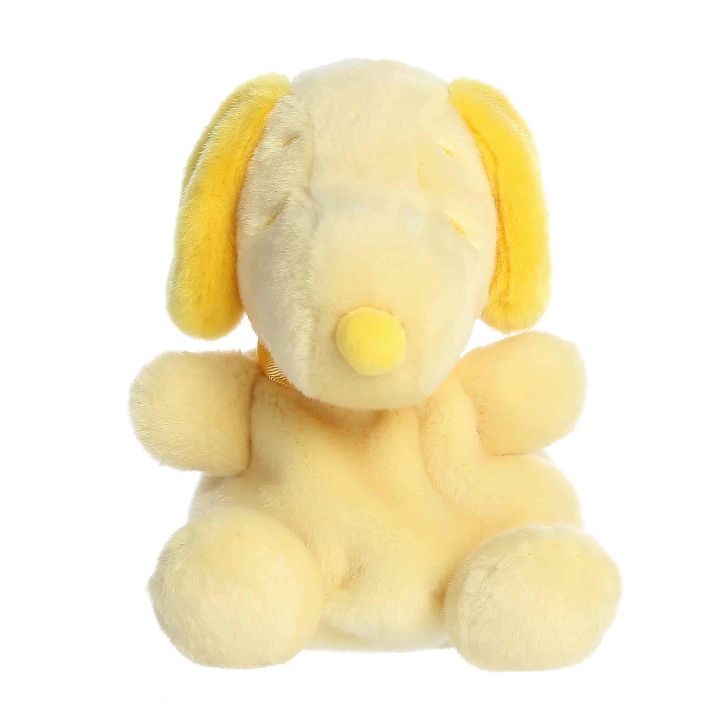 Palm Pals Peanuts Snoopy Color Collection Yellow Plush | ReChild